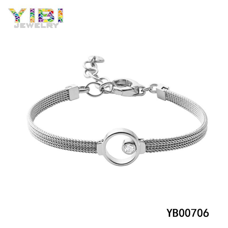 Women's stainless steel bracelets-Jewelry OEM Factory